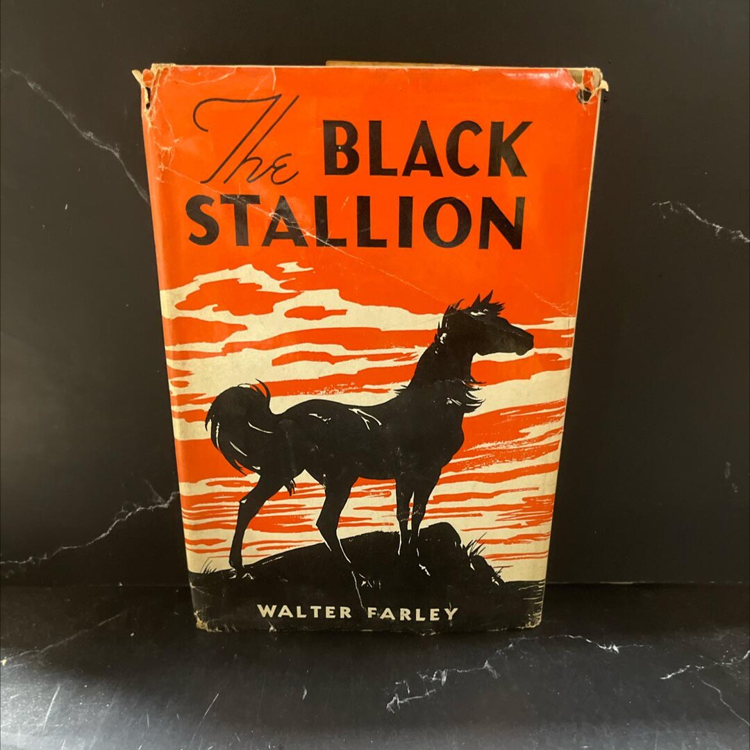The Black Stallion Book, by Walter Farley, 1941 Hardcover RARE-R67-B8-E ...
