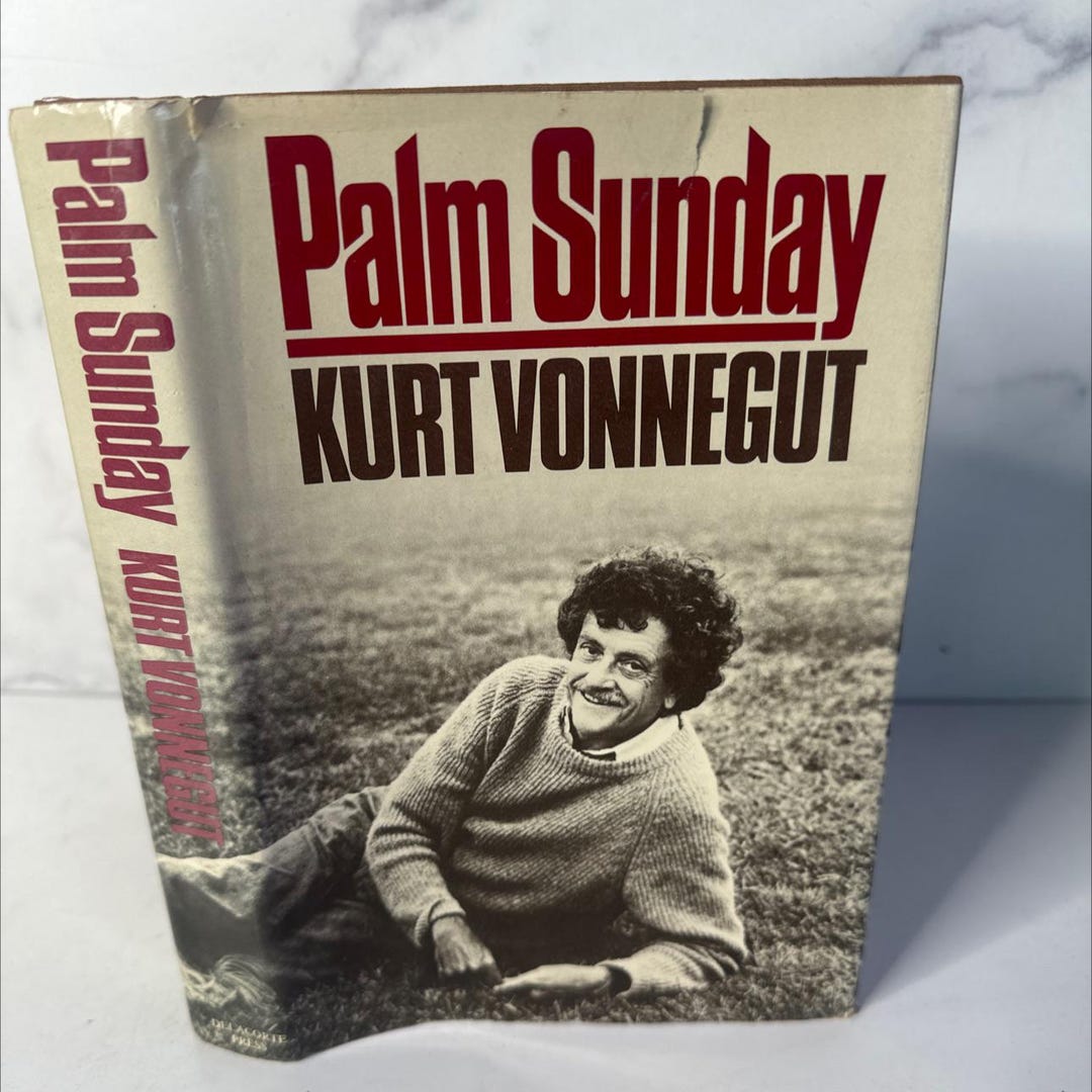 Palm Sunday Book, by Kurt Vonnegut, 1981 Hardcover 3R6S_21 - Etsy