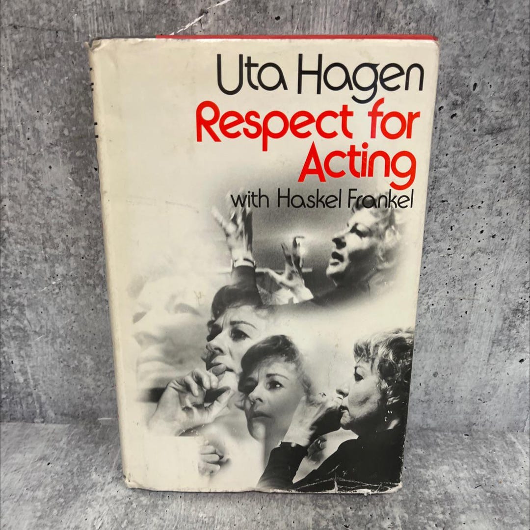 Respect for Acting Book, by Uta Hagen, 1973 Hardcover 9R4S_129 - Etsy