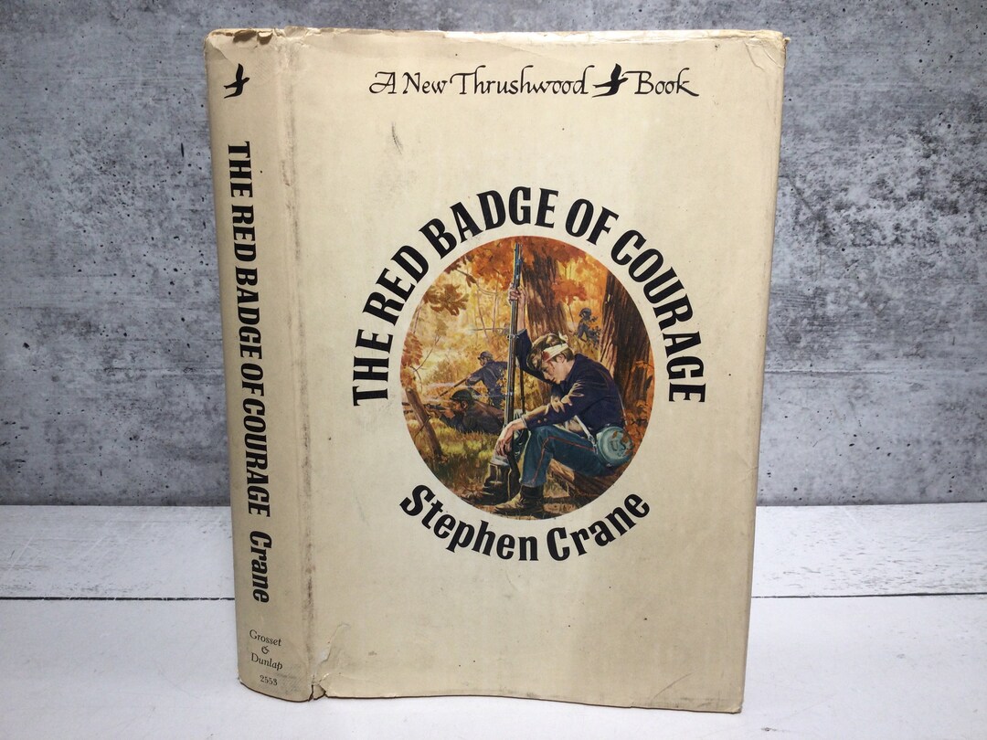 The Red Badge of Courage Stephen Crane 1971 Vintage - Etsy
