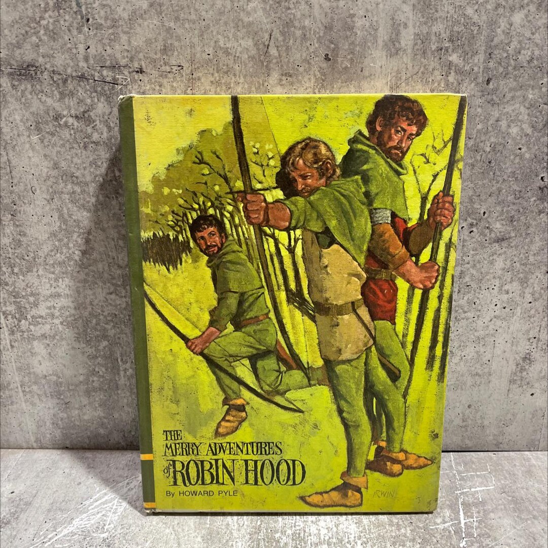The Merry Adventures of Robin Hood Book, by Howard Pyle, 1968 Hardcover ...