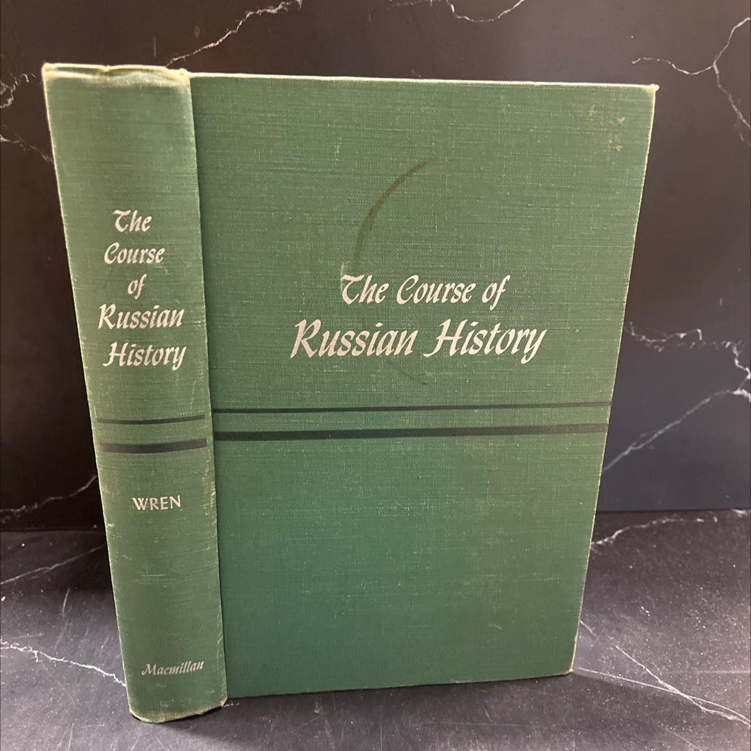 The Course of Russian History Book, by Melvin C. Wren, 1959 Hardcover ...