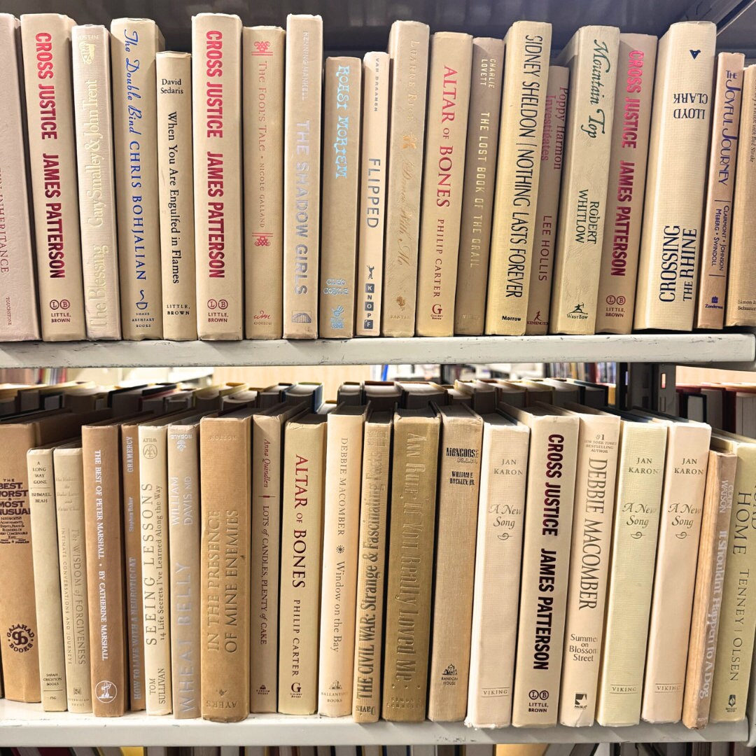 Sand Tan Books by the Foot - Bulk - Etsy