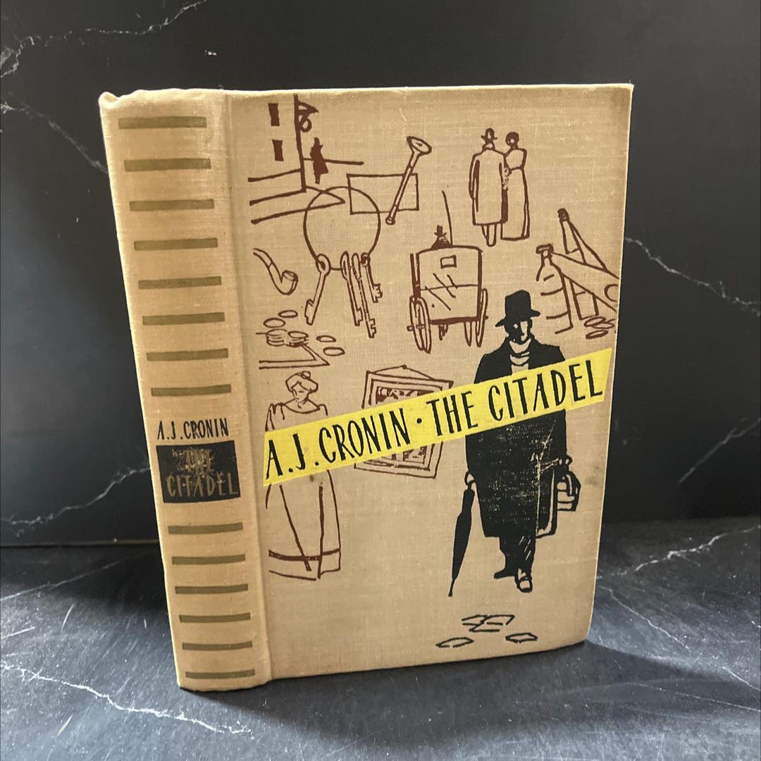 The Citadel Book, by A. J. Cronin, 1963 Hardcover RARE-R64-B8-F_36 - Etsy