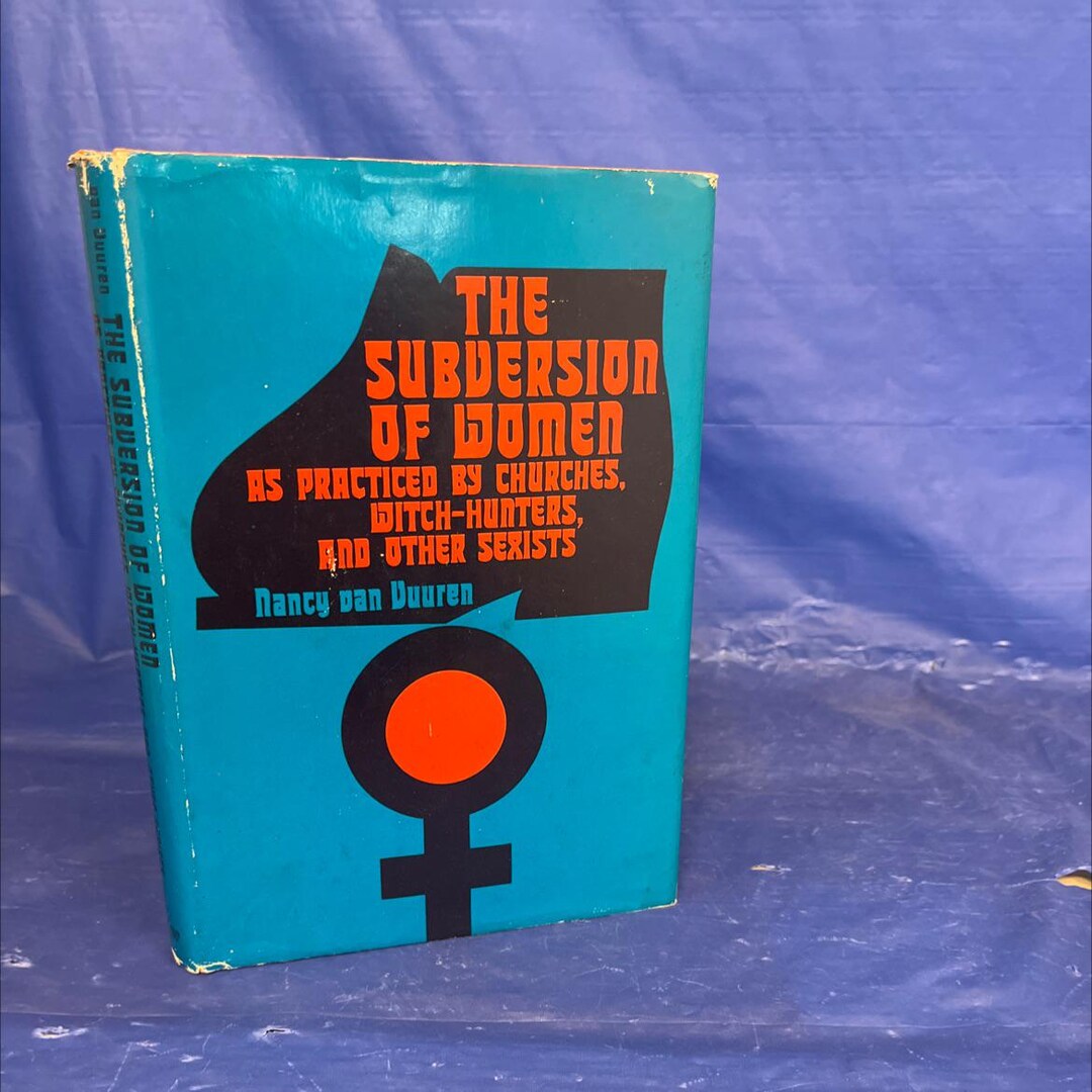 The Subversion of Women by Van Duren 1973 Book 4R7S10 - Etsy