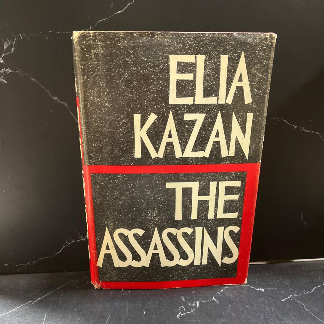 The Assassins Book, by Elia Kazan, 1970 Hardcover RARE-R67-B7-C_225 - Etsy