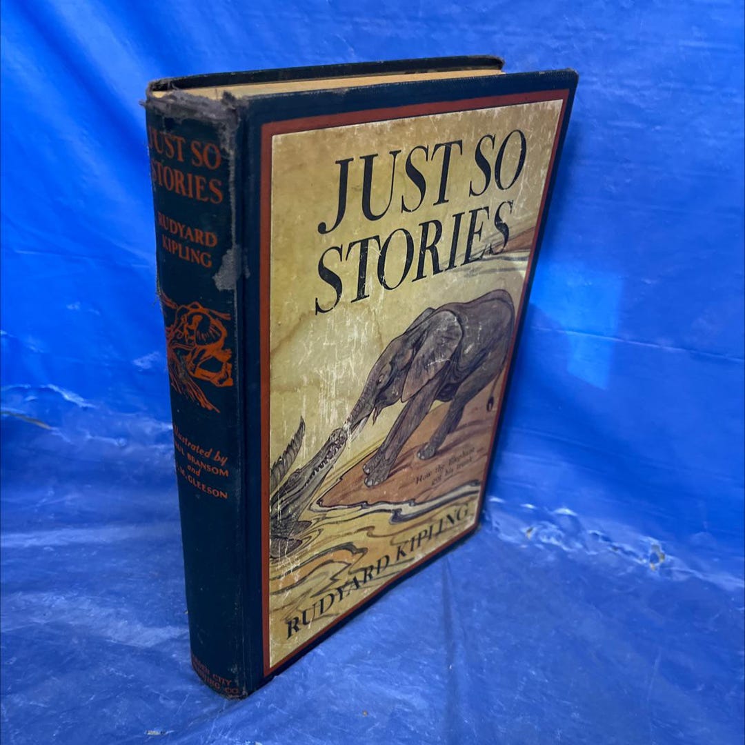 Just so Stories Book, by Rudyard Kipling, 1912 Hardcover 1R5S_34 - Etsy