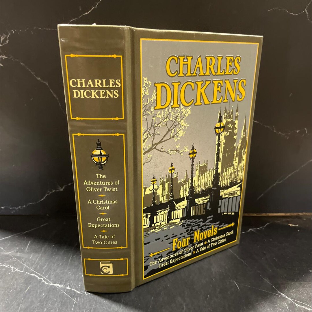 Charles Dickens Four Novels Book, by Charles Dickens, 2019 Hardcover ...