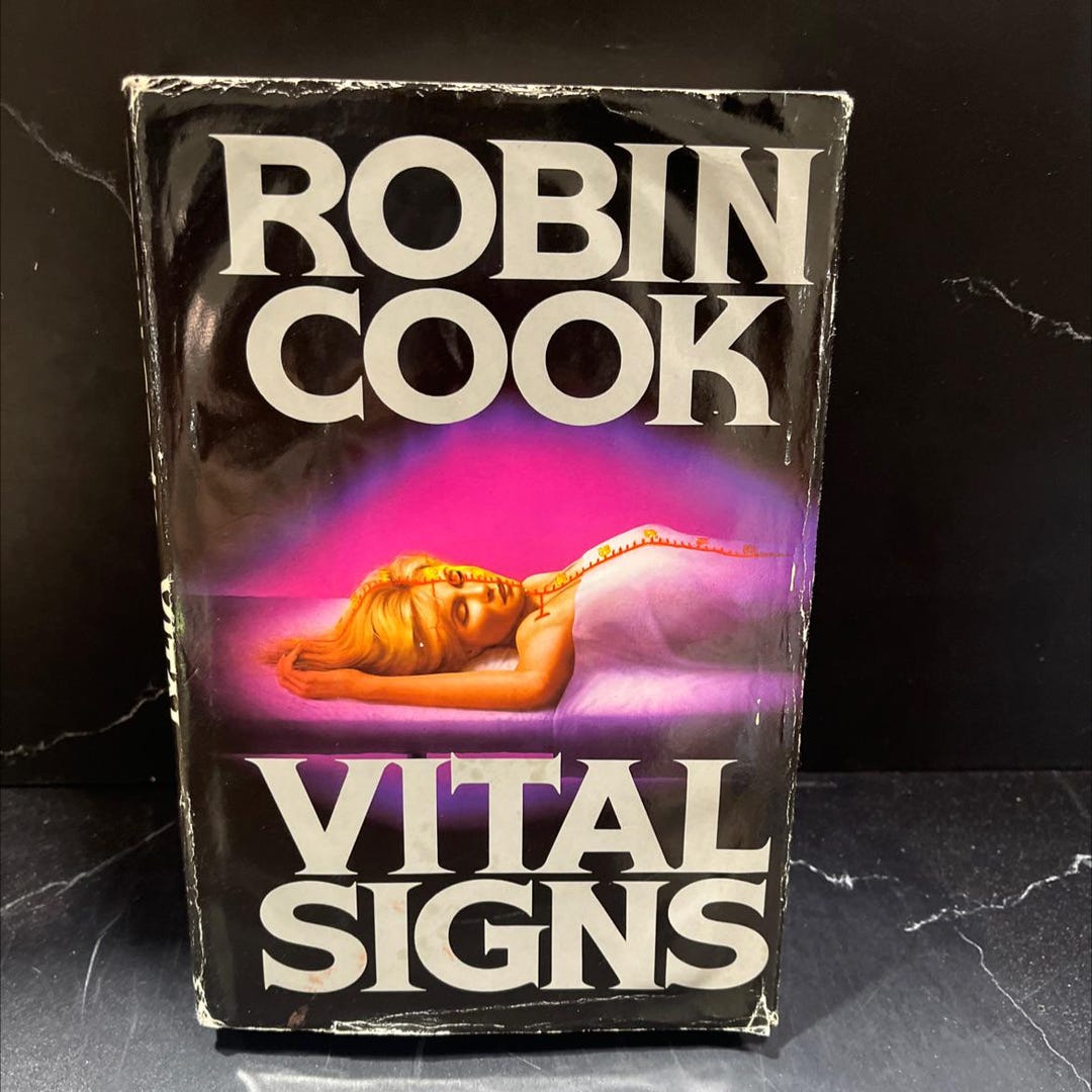 Vital Signs Book, by Robin Cook, 1991 Hardcover RARE-R68-B8-C_102 - Etsy