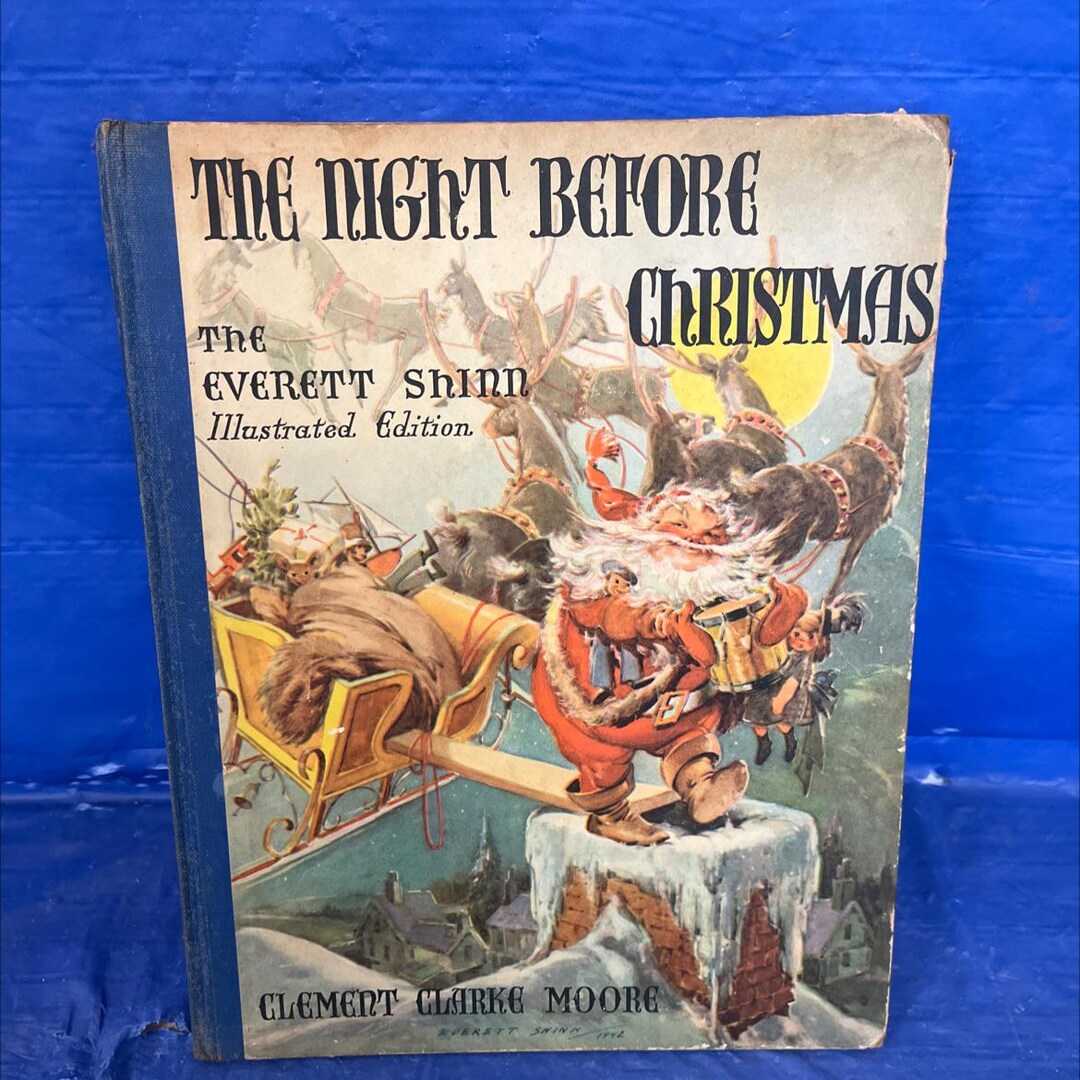 The Everett Shinn Illustrated Edition of the Night Before Christmas ...