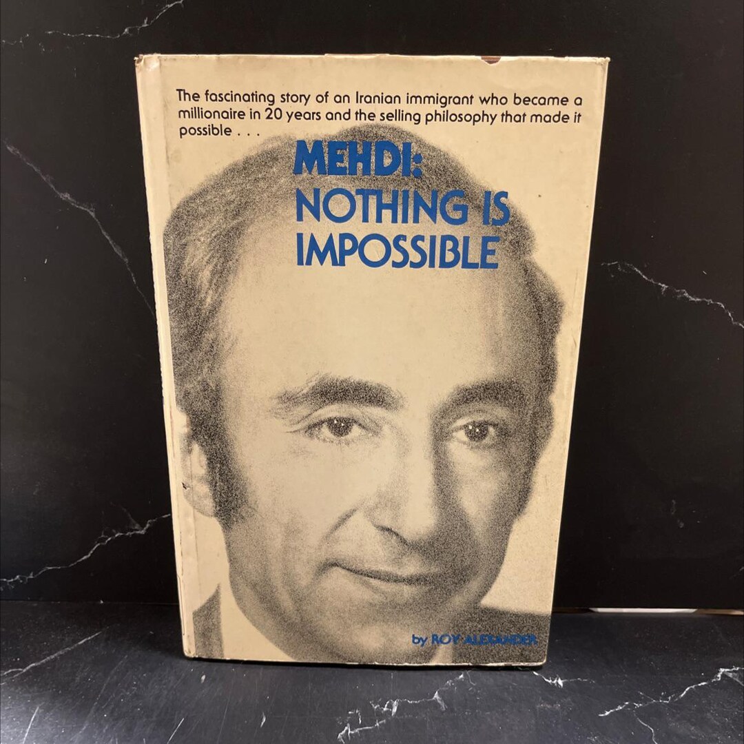 Nothing is Impossible Book, by Roy Alexander Farnsworth, 1978 Hardcover ...