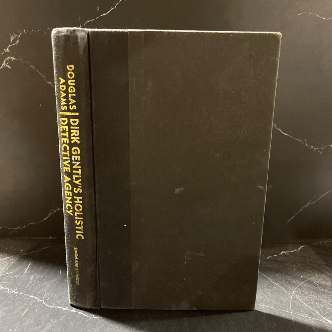 Dirk Gently's Holistic Detective Agency Book, by Douglas Adams, 1987 ...