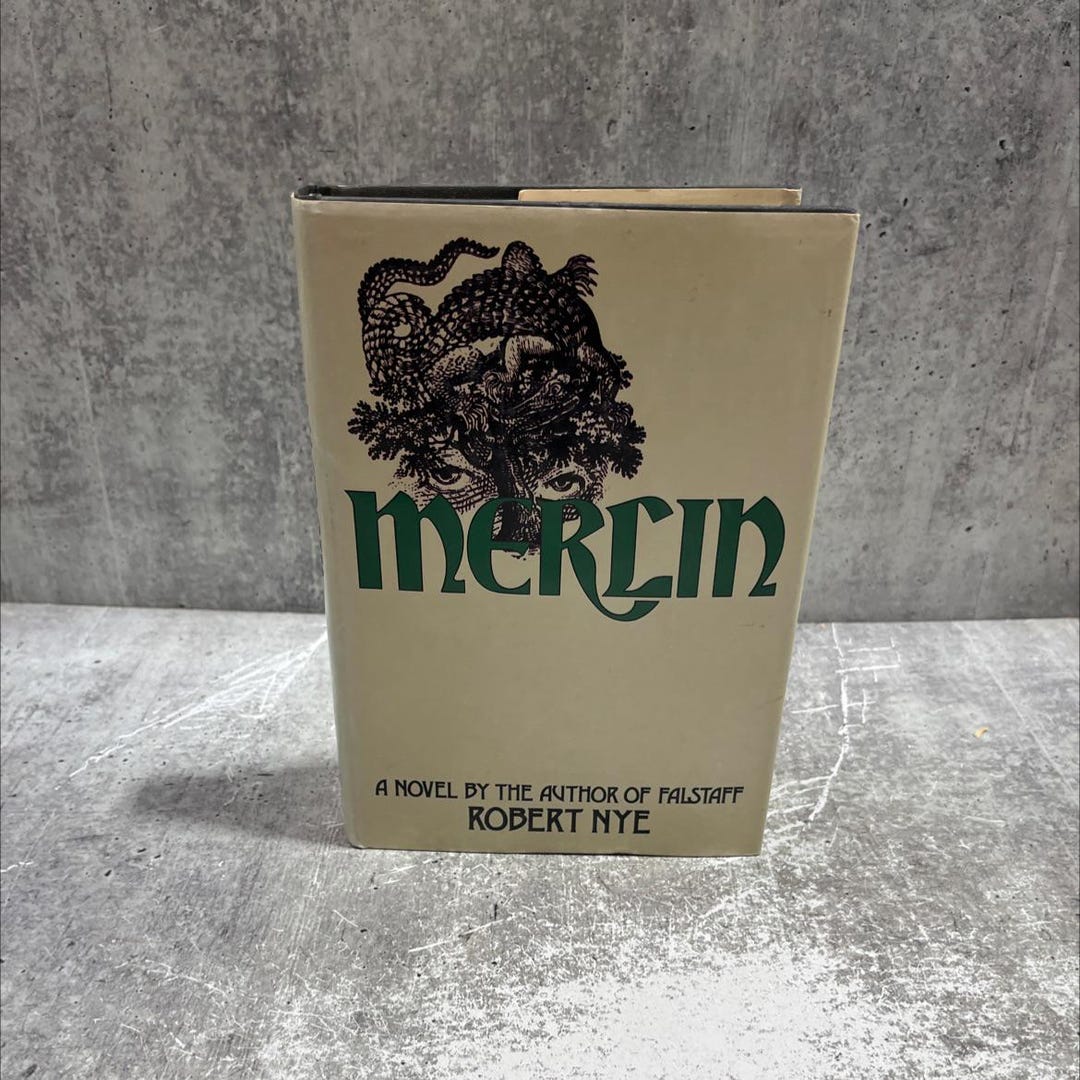 Merlin Book, by Robert Nye, 1979 Hardcover RARE-R63-B8-C_120 - Etsy