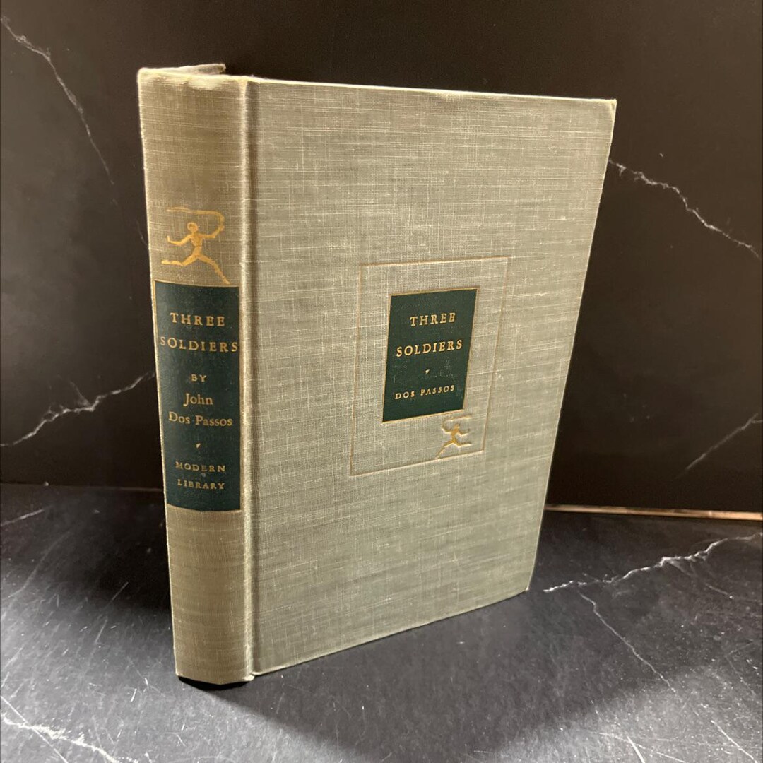 Three Soldiers Book, by John Dos Passos, 1932 Hardcover RARE-R67-B9-D_3 ...