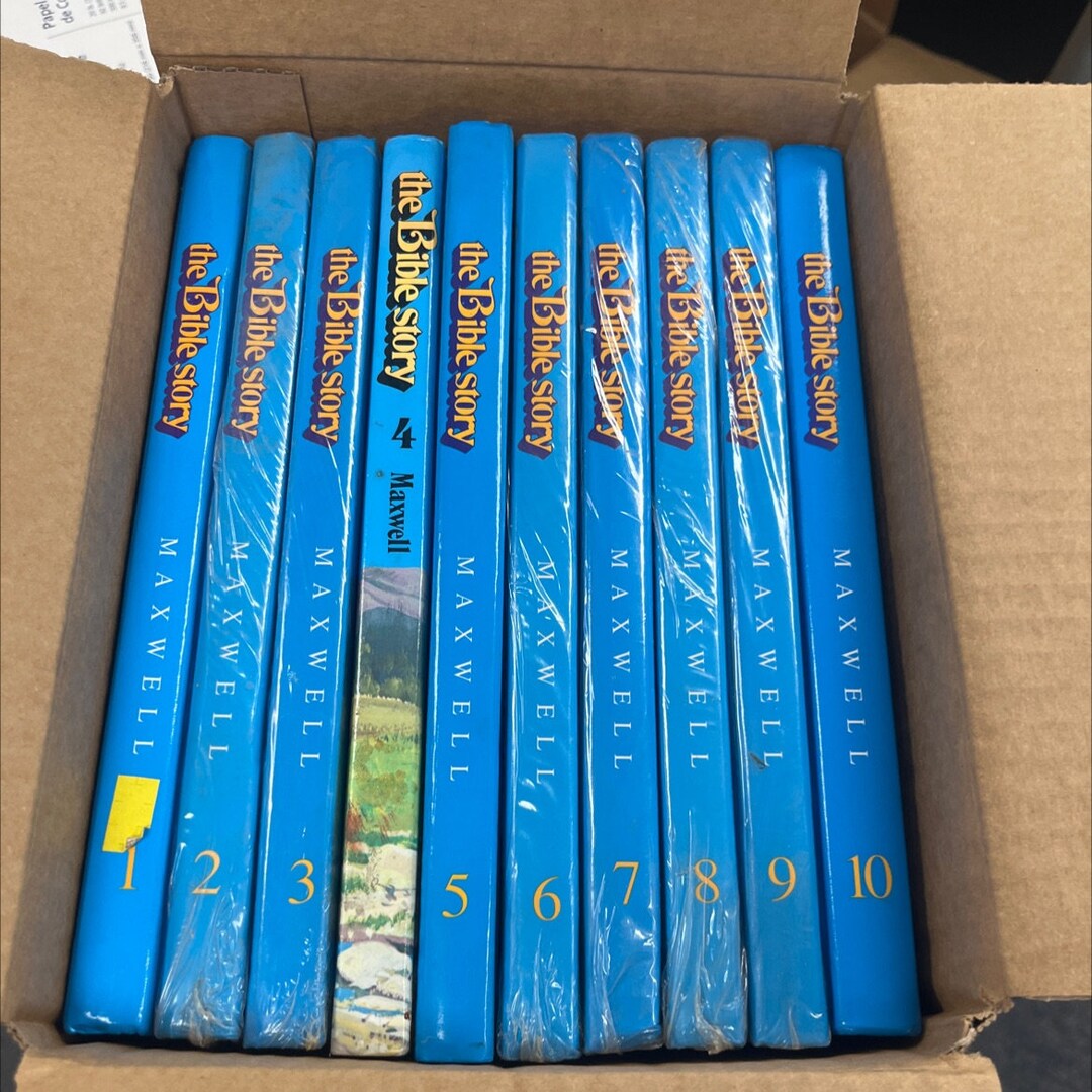 The Bible Story Complete Set 10 Books 3table1975 - Etsy