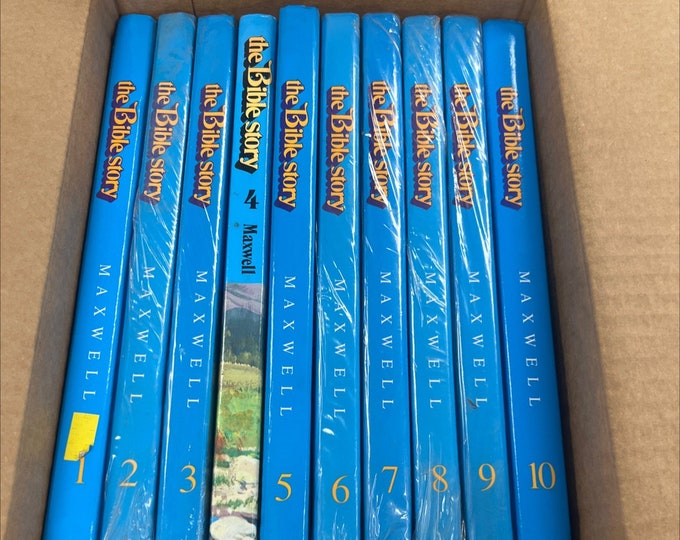The Bible Story Complete Set 10 Books 3table1975 - Etsy