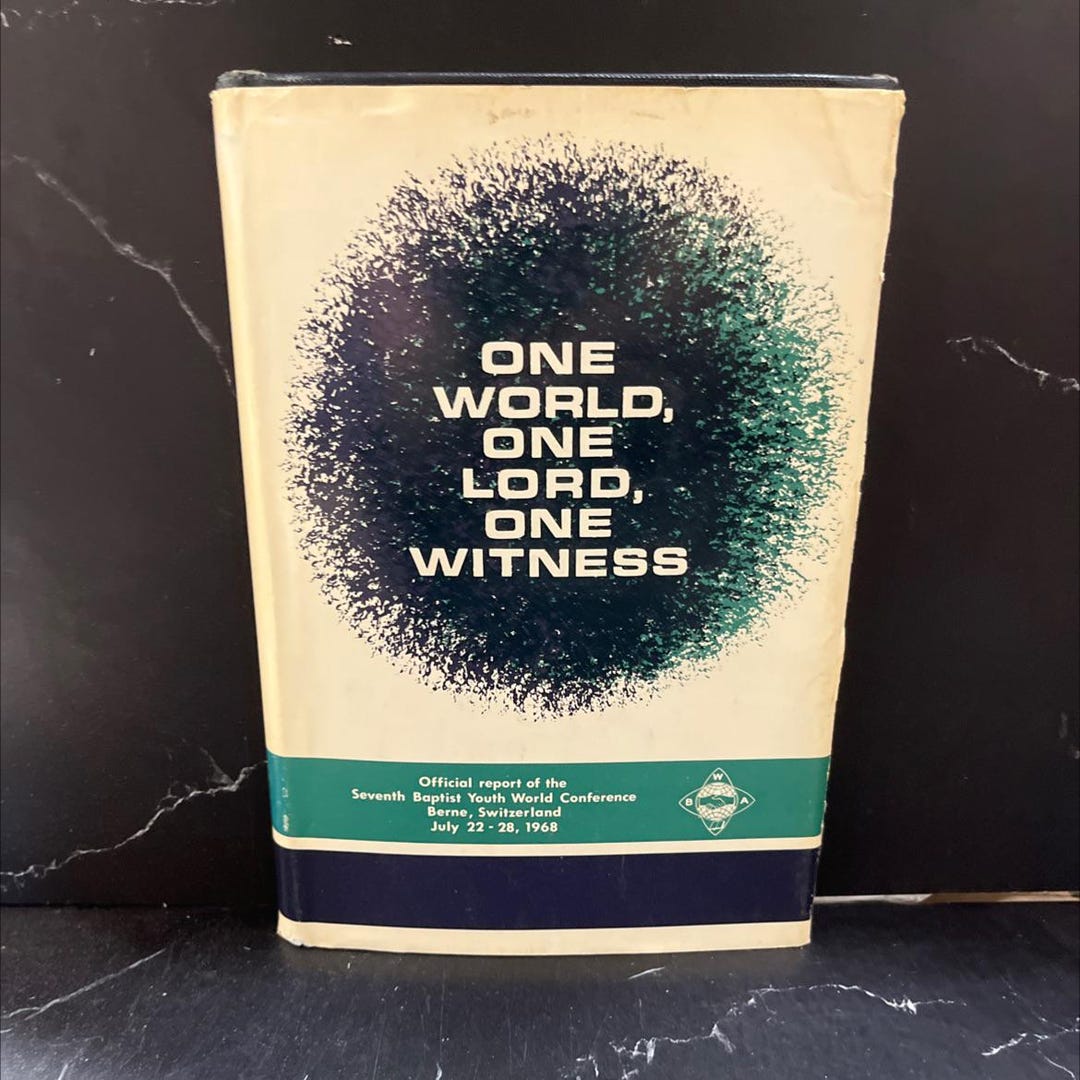 One World, One Lord, One Witness Book, by Cyril E. Bryant, 1969 ...