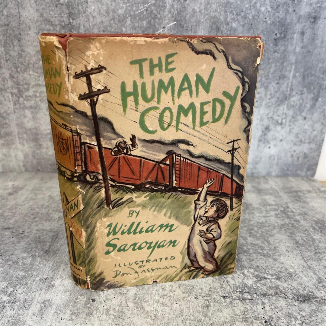 The Human Comedy Book, by William Saroyan, 1943 Hardcover, First ...