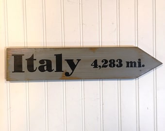 Italian signs | Etsy