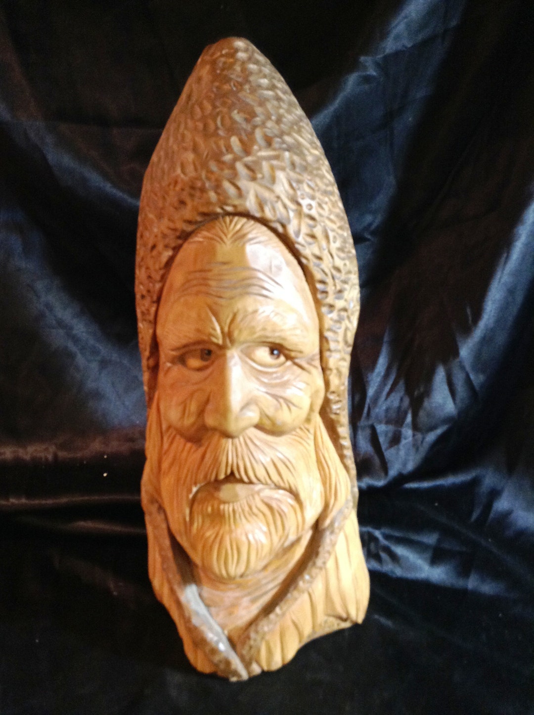 Wood Carved Warrior Knight Wood Sculpture - Etsy