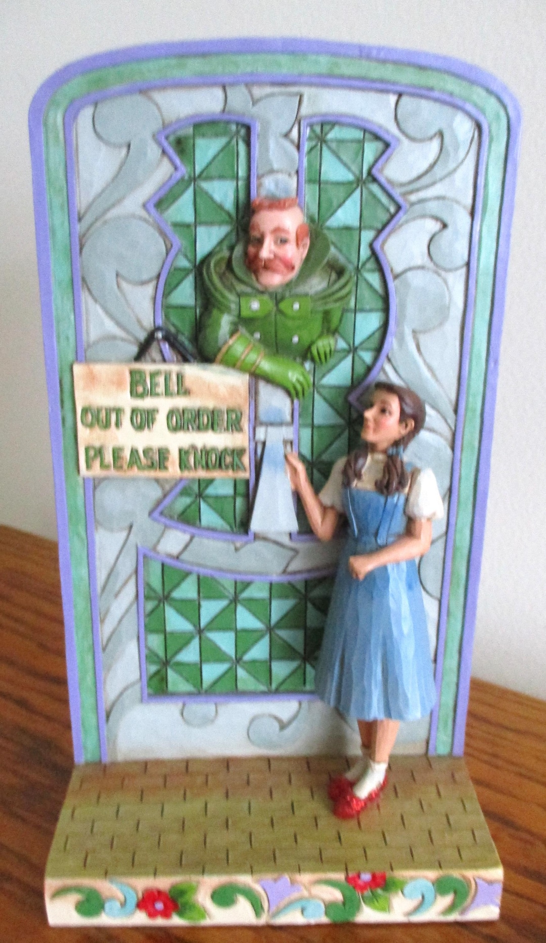 WIZARD of Oz Doorman please Knock Jim Shore 4049679 Excellent Purolator ...