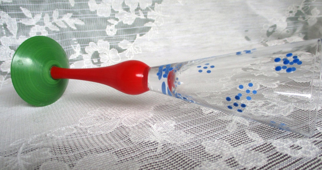 ORREFORS Crystal CLOWN Hand Painted Shot Cordial Schnapps - Etsy