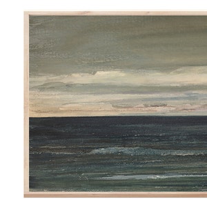 Long Landscape Painting, Panoramic Art Print, Instant Download ...