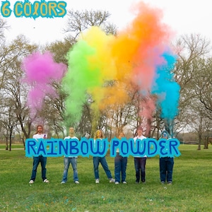 Orange Powder Poppers Color Run Party for Graduation- NO MESS- New Year ...