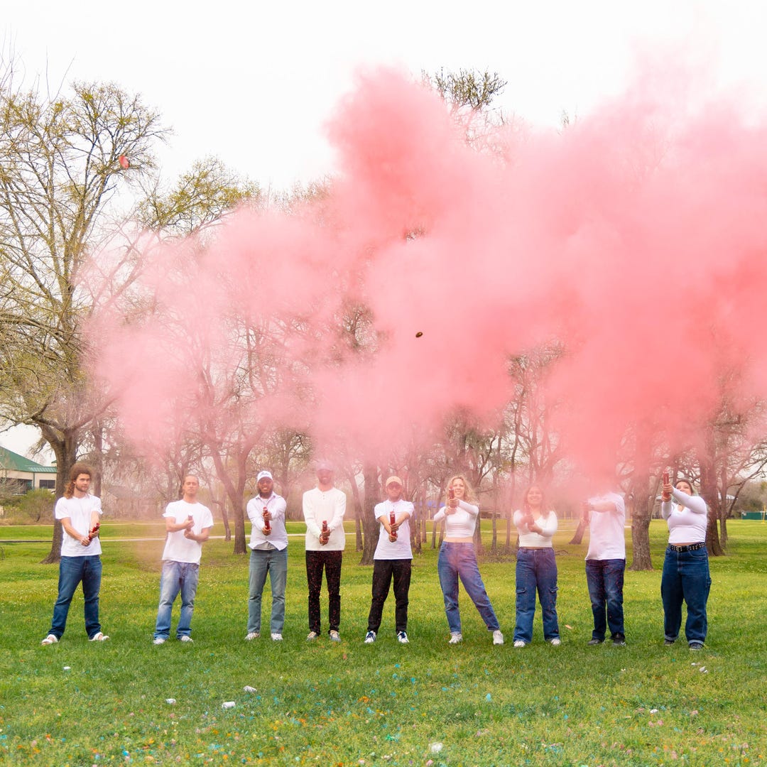 Red Powder Poppers Color Run Party for Graduation-no MESS- New Year ...