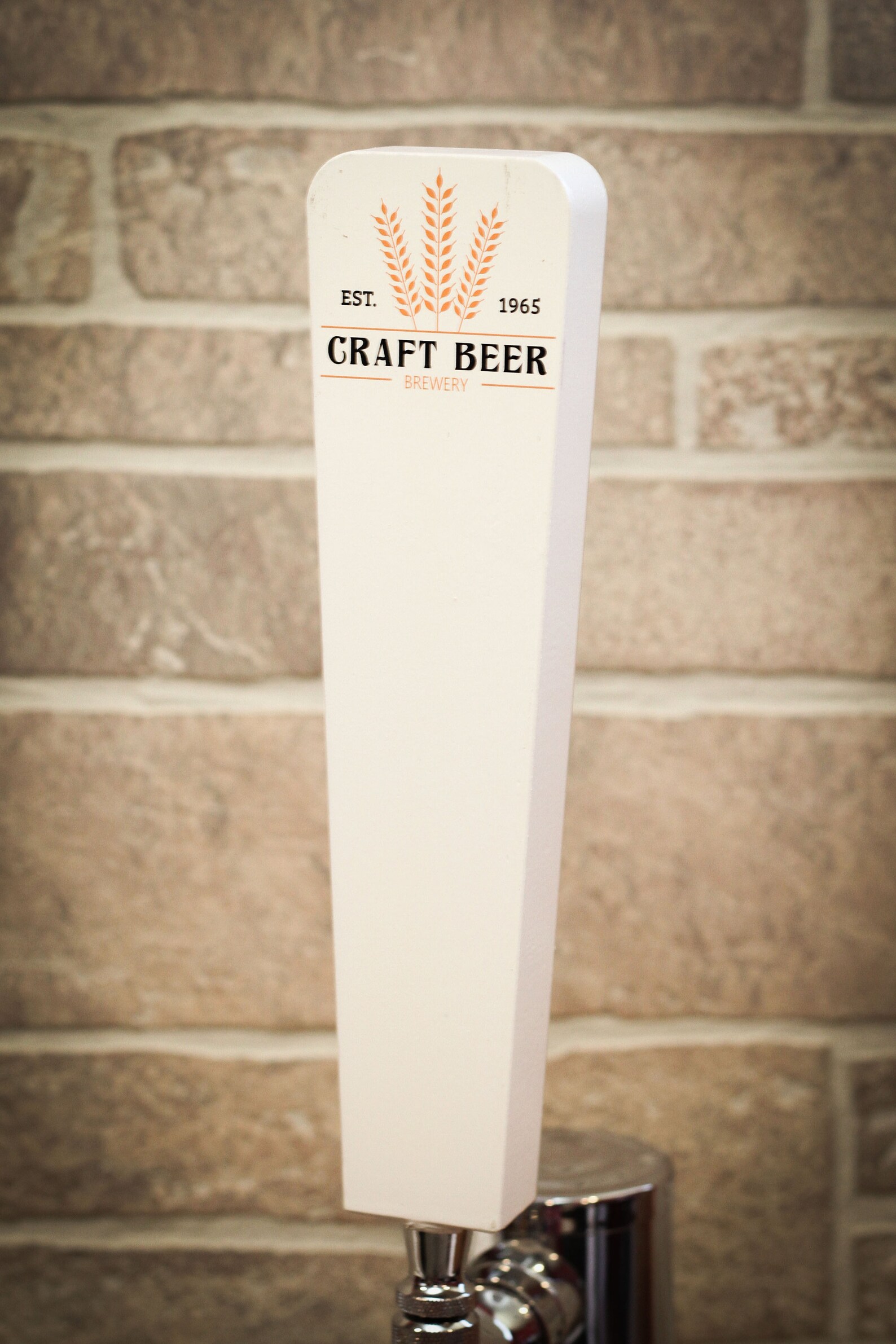 Custom Name Tap Handle White - Etsy