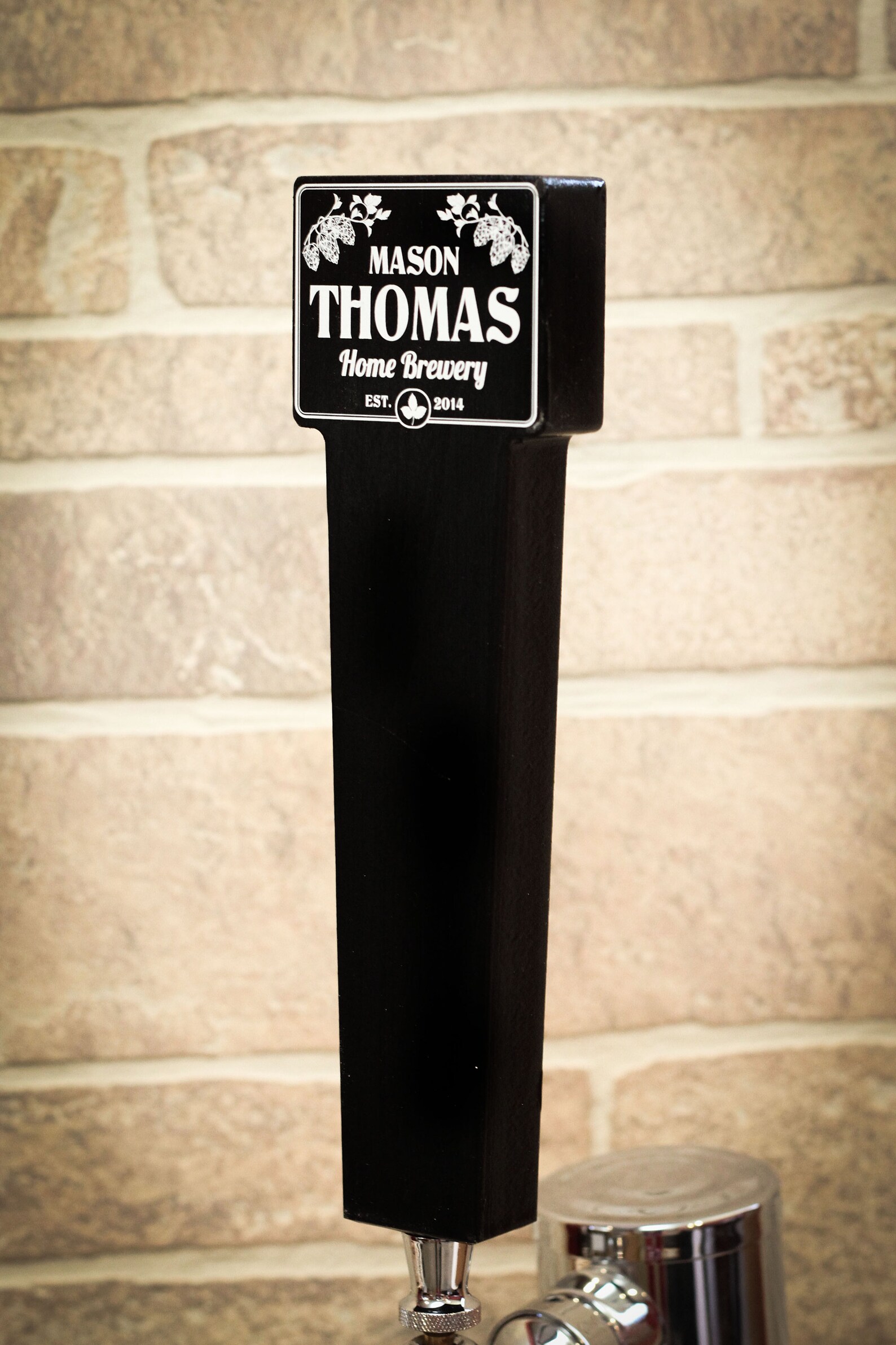 Custom Name Tap Handle Chalkboard or Whiteboard - Etsy