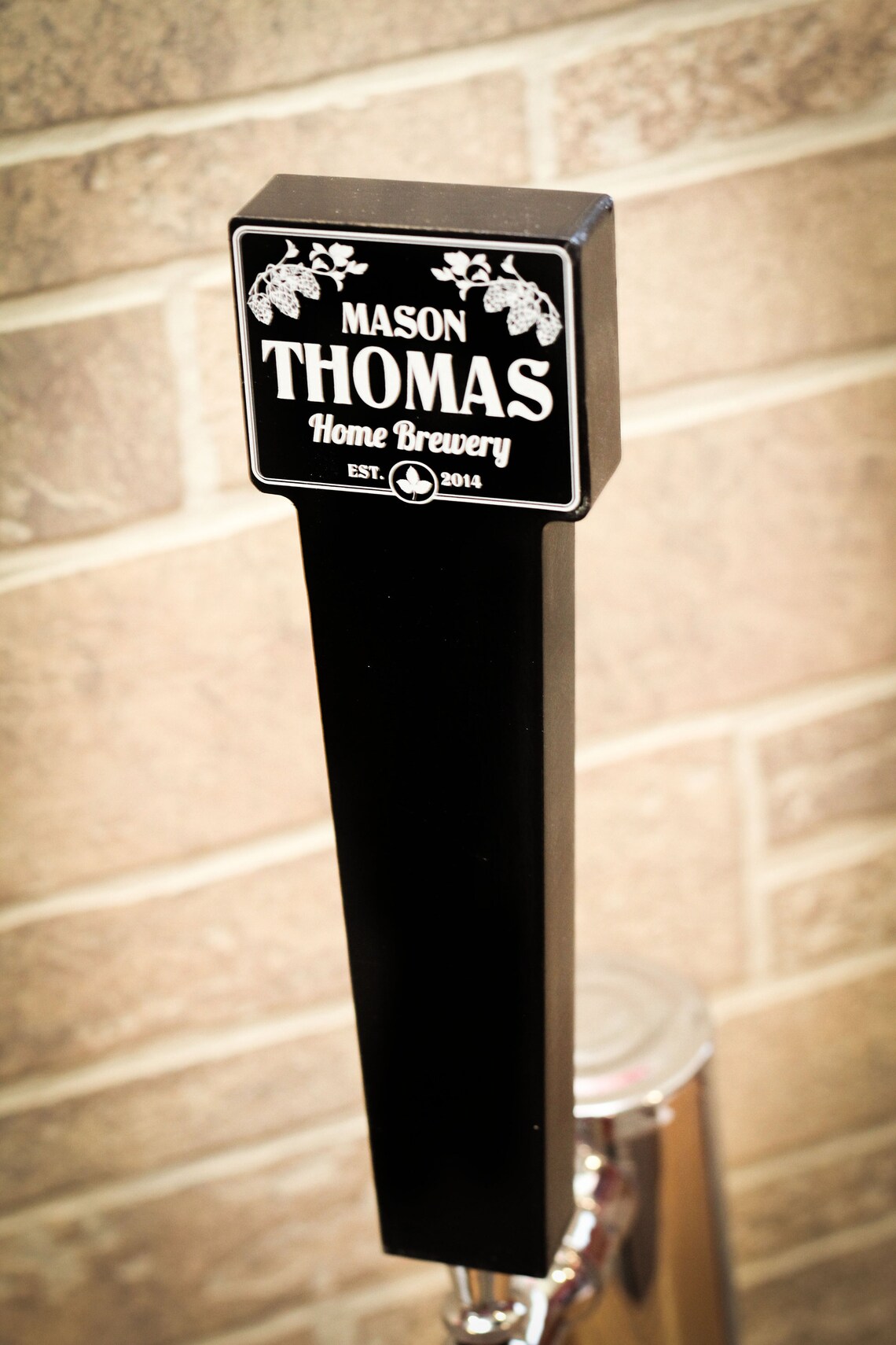 Custom Name Tap Handle Chalkboard or Whiteboard - Etsy