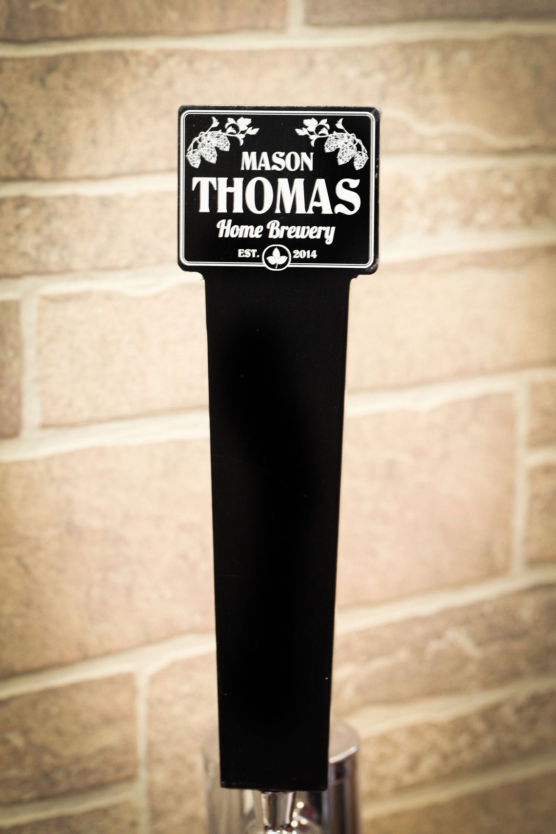 Custom Name Tap Handle Chalkboard or Whiteboard - Etsy