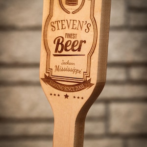 Personalized Pub Style Tap Handle - Etsy