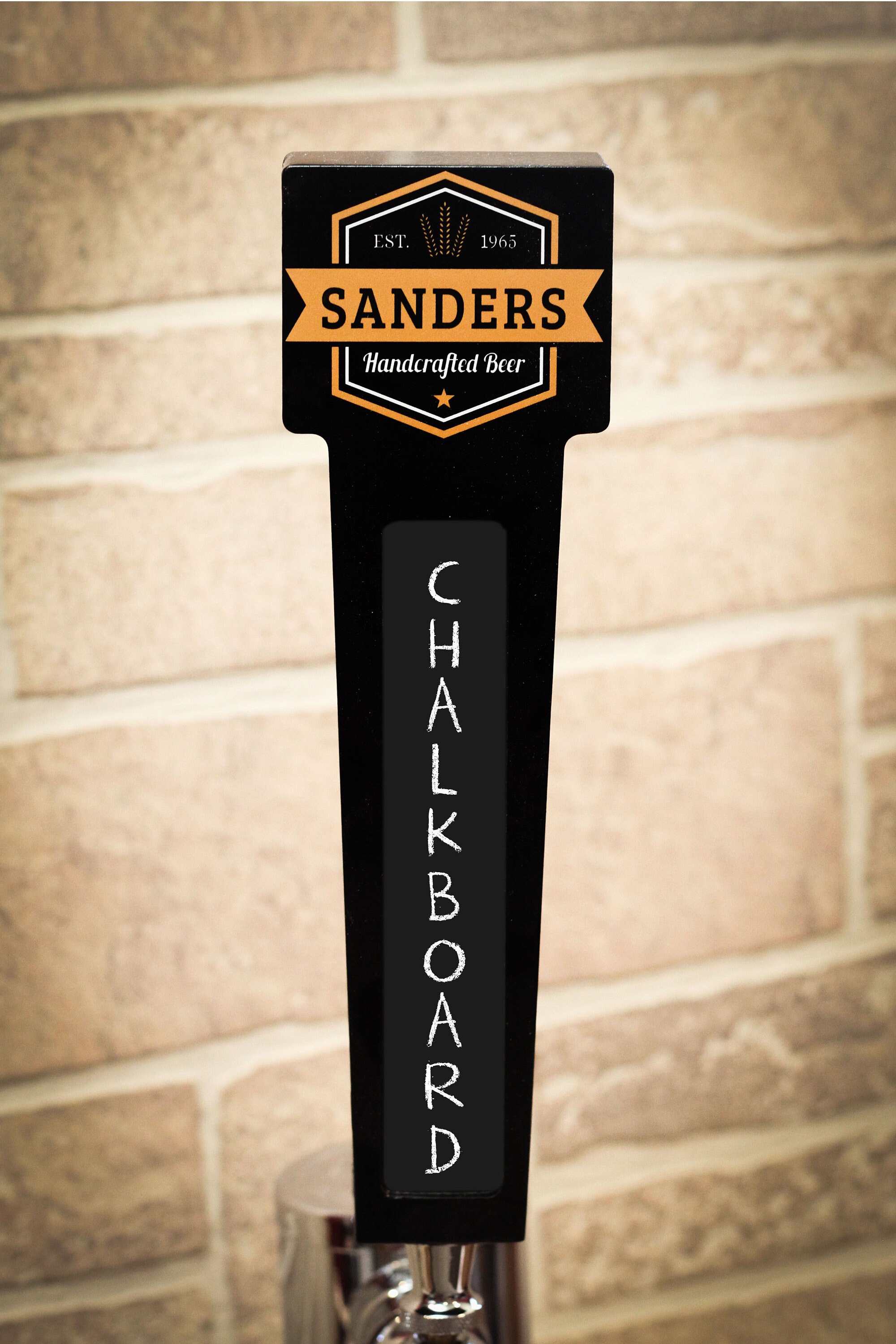 Custom Name Tap Handle Chalkboard or Whiteboard - Etsy