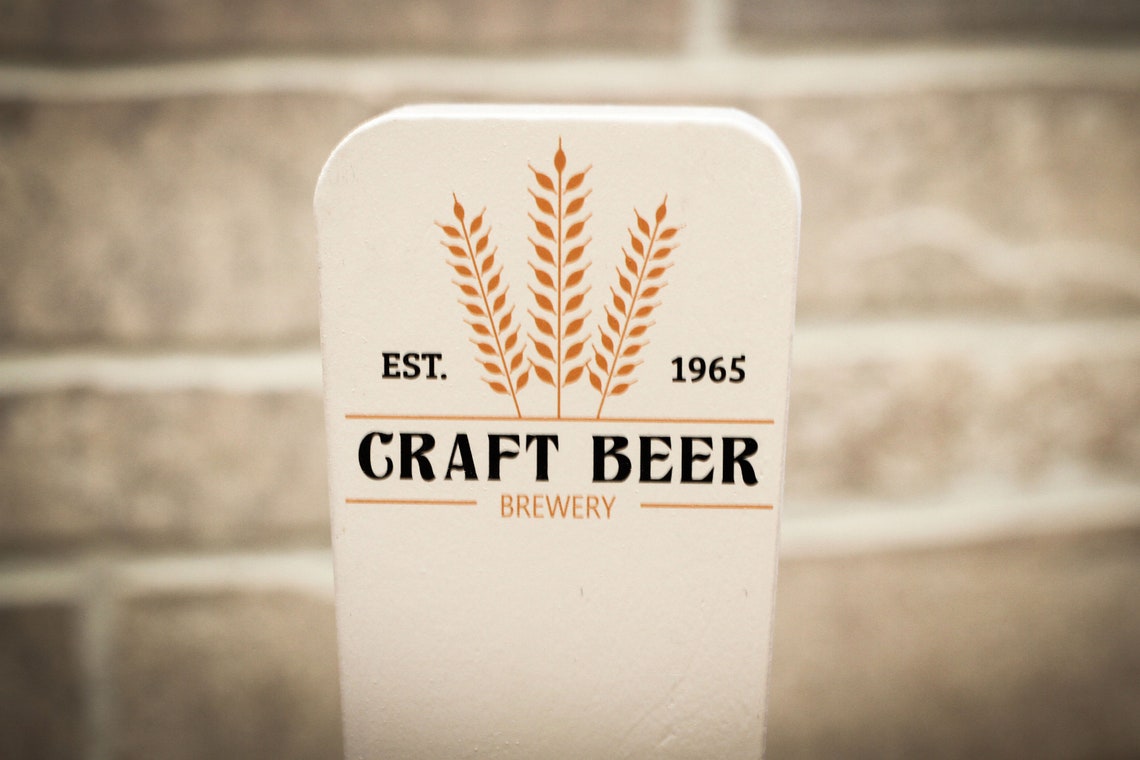 Custom Name Tap Handle White - Etsy
