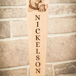 Custom Name Tap Handle - White or Maple - Etsy