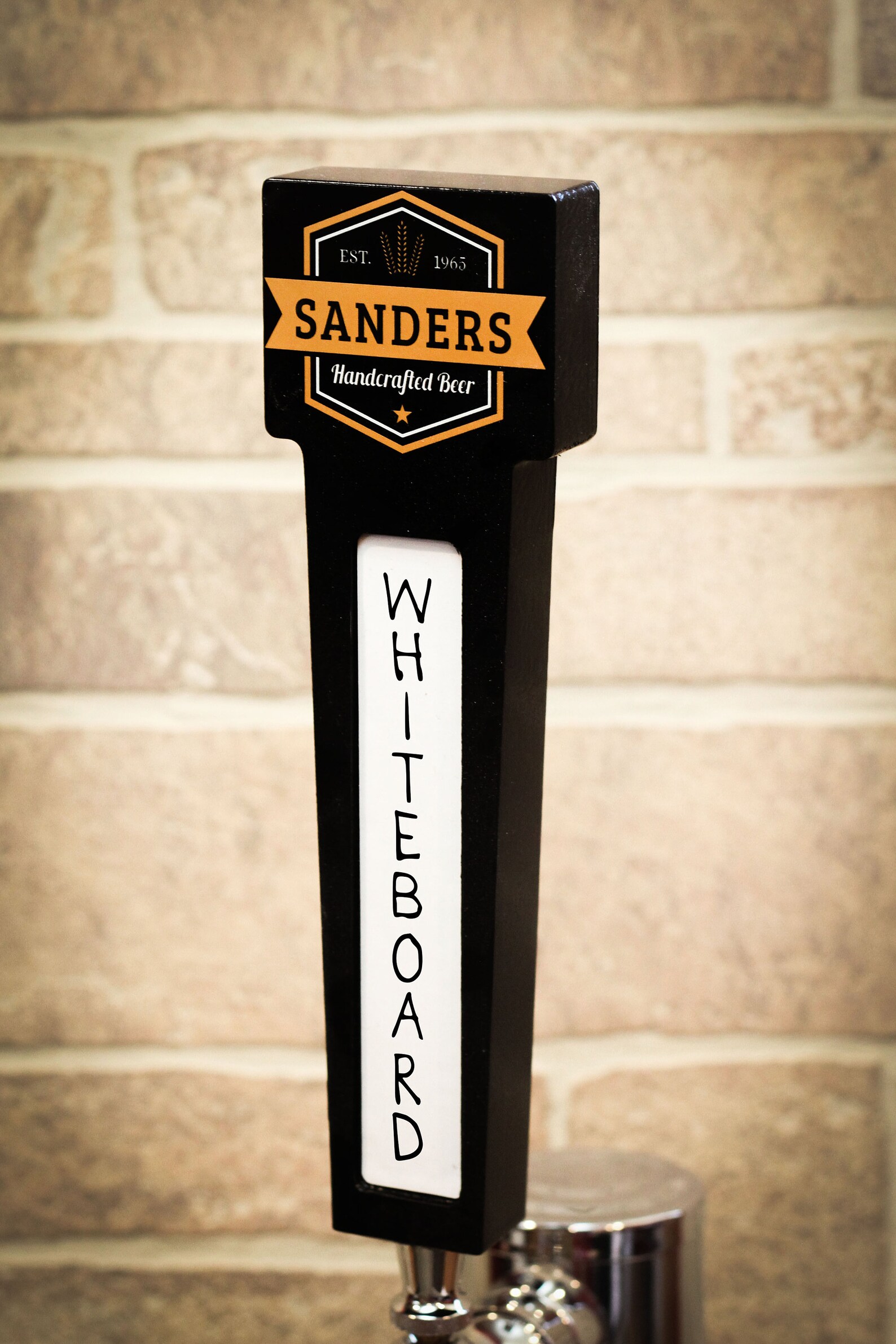 Custom Name Tap Handle Chalkboard or Whiteboard - Etsy