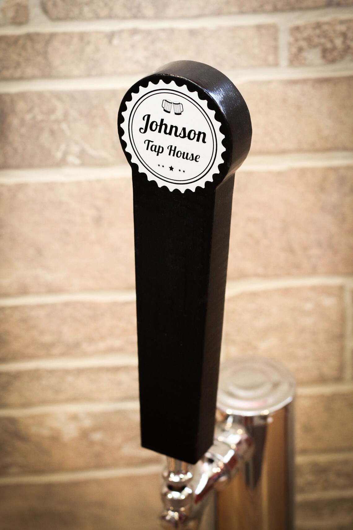 Custom Name Tap Handle Chalkboard Whiteboard or Plain | Etsy