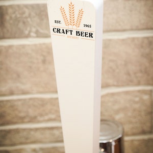 Custom Name Tap Handle - White - Etsy