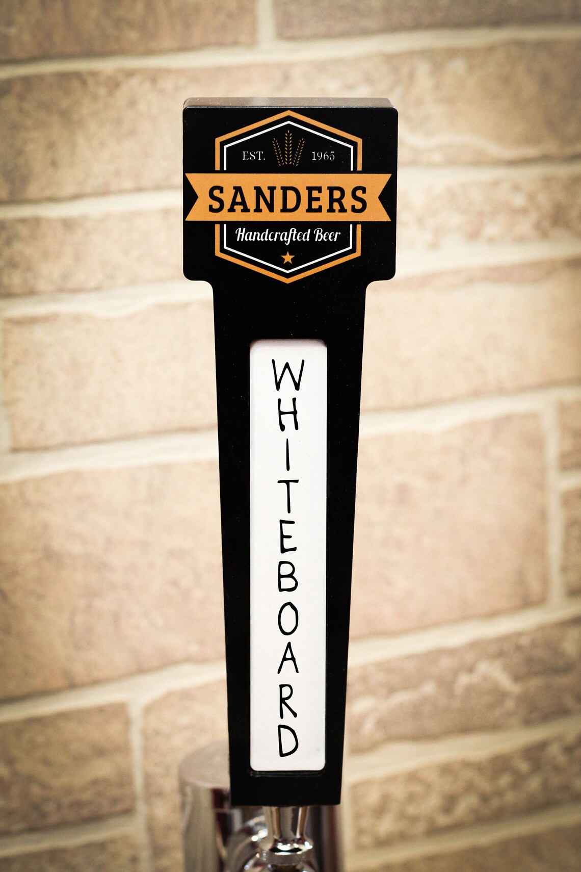 Custom Name Tap Handle Chalkboard or Whiteboard - Etsy