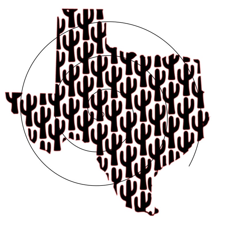 Texas Cactus Svg - Etsy