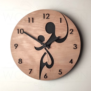 Personalized Wooden Wall Clock Unique Mother's Day Gift Custom Gift for ...