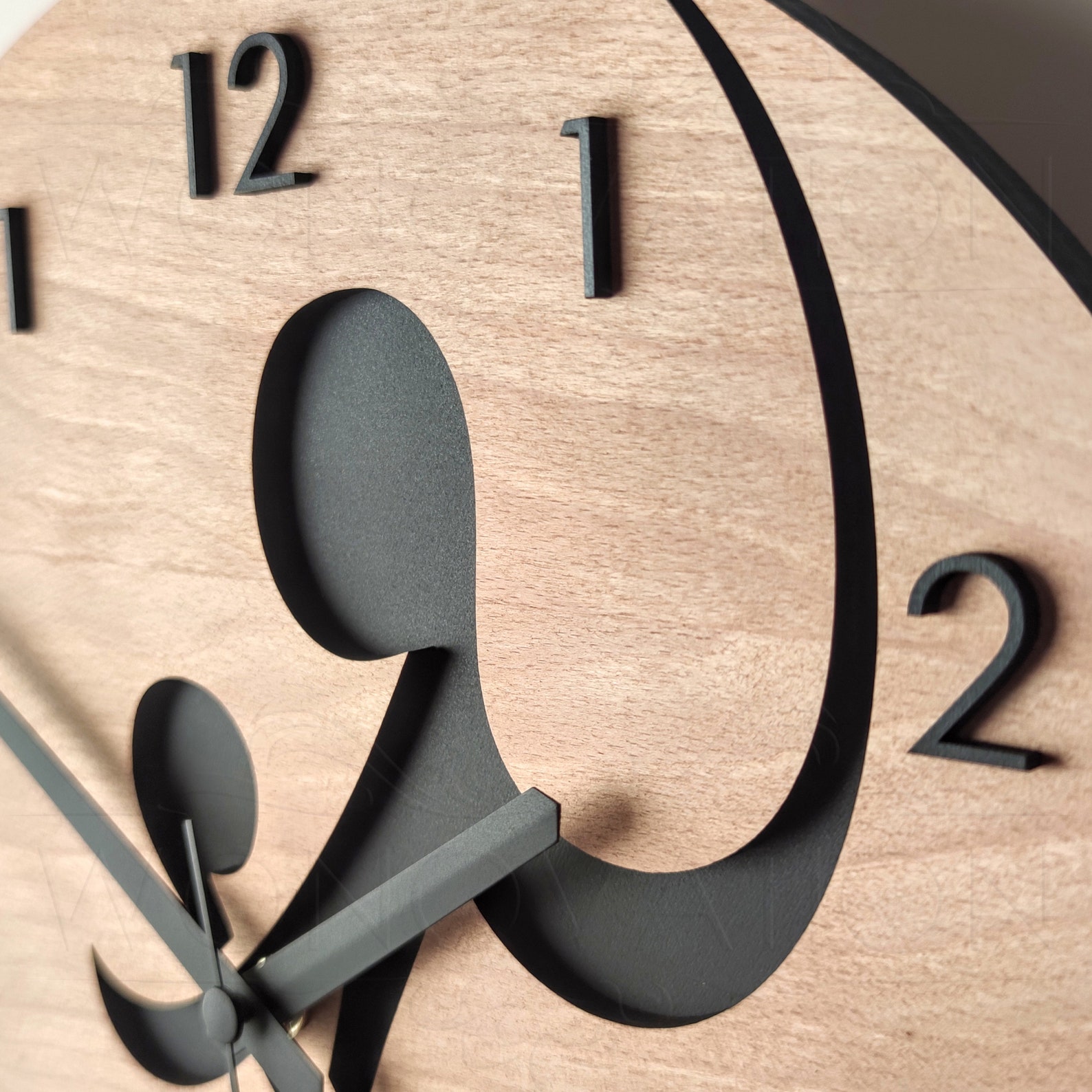 Personalized Wooden Wall Clock Unique Mother's Day Gift - Etsy