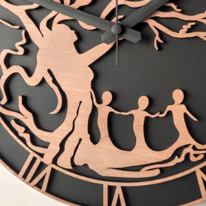 Personalized Wooden Wall Clock Unique Mother's Day Gift Custom Gift for ...