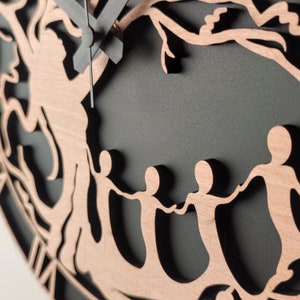 Personalized Wooden Wall Clock Unique Mother's Day Gift Custom Gift for ...