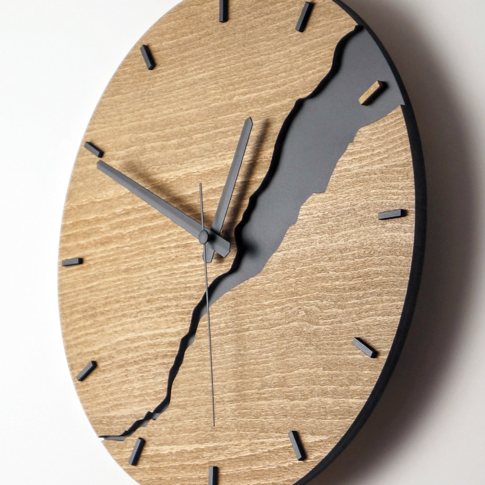 Luxus Moderne Wanduhren Aus Holz Bilder