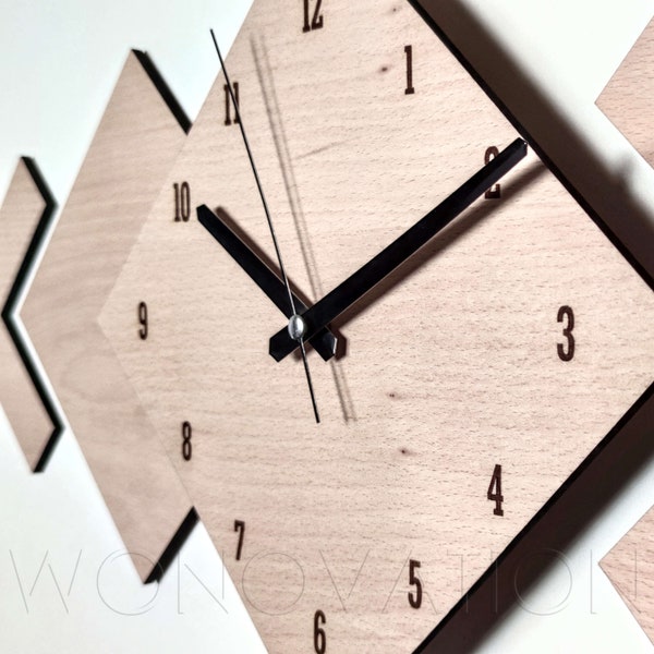 Wooden Clock Kit - Etsy