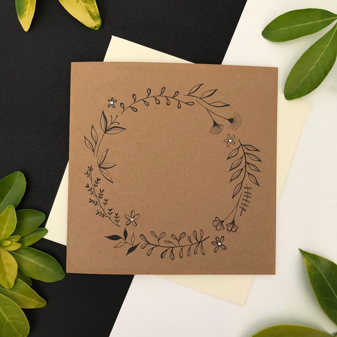 De Kaart van de groeten, De Kaart van de verjaardag, Lege Groetenkaart ...