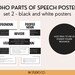 Parts of Speech Posters Boho Classroom Decor Educational - Etsy